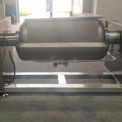 China Large Capacity Automatic Commercial Kitchen Industrial Horizontal Mixing Frying Pan Cooking Machine for sale