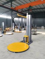 China Mobile Fully Automatic Pallet Stretch Wrapping Machine 220V 500kg for sale