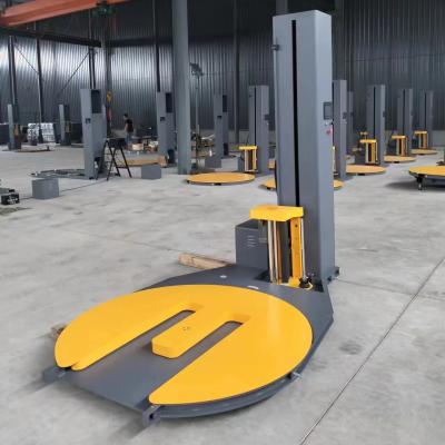 China High Quality Industrial Plastic Large Automatic Stretch Film Wrapped Pallet Machine for sale