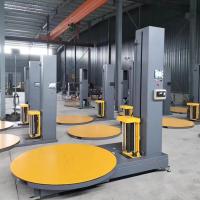 China Fully Automatic Pallet Wrapping Machine 220V 50Hz Stretch Film Wrapper 500kg for sale