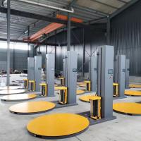 China Fully Automatic Pallet Wrapping Machine 220V 50Hz Stretch Film Wrapper 500kg for sale
