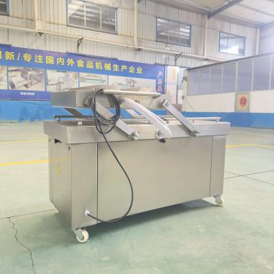 China 304 Stainless Steel Commercial Tray Powder Cashew Ready Meal Vacuum Skin Packing Pack Seal Machine for sale