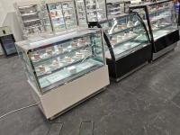 China R134a Cooling Systems Digital Controller Cake Display Cabinet 450L Capacity for sale