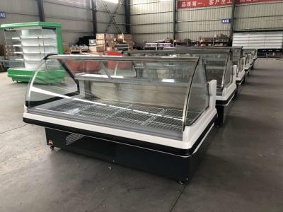 中国 マトンのポーク ビーフの貯蔵の冷たい新鮮な肉の保存のための冷やされていた飾り戸棚 販売のため