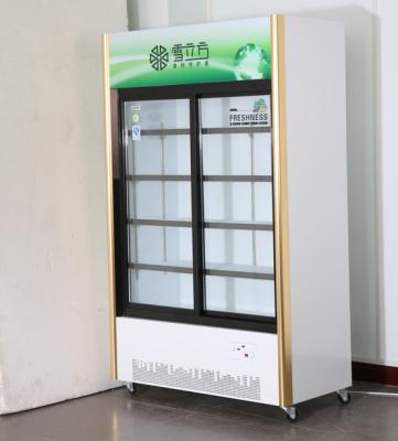 Cina L'aria verde commerciale di vetro di serie del portello scorrevole del surgelatore della porta della bevanda si è raffreddata in vendita