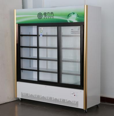 Cina L'aria verde commerciale di vetro di serie del portello scorrevole del surgelatore della porta della bevanda si è raffreddata in vendita