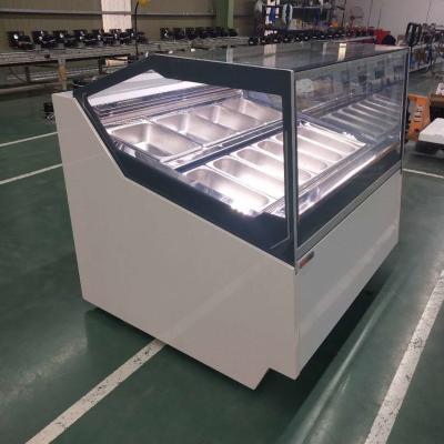 Cina Armadietto di esposizione del gelato del porridge del ghiaccio piccolo in vendita