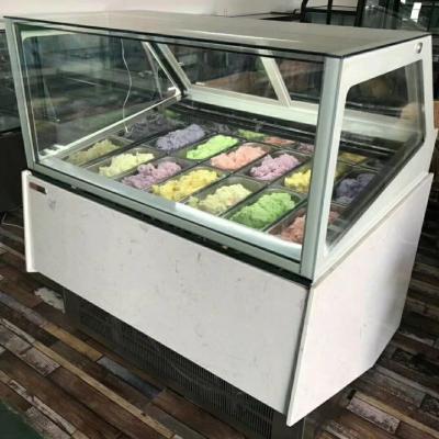 Cina Armadietto di esposizione del gelato del porridge del ghiaccio piccolo in vendita