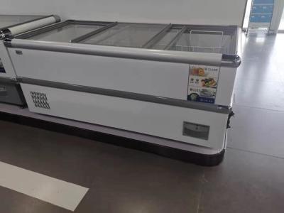 Cina pi3 1.6m 1.8m 2.0m del congelatore 21 dell'isola del supermercato 588L 2.5m in vendita