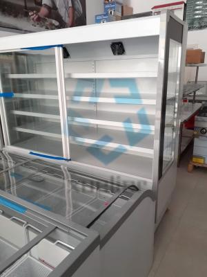 Cina Verdura di raffreddamento e frutta della cortina d'aria del fan commerciale del Governo in vendita
