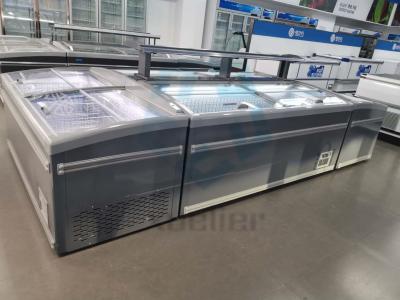 Cina il congelatore dell'isola del supermercato 630L 21 pi3 dirige il raffreddamento in vendita