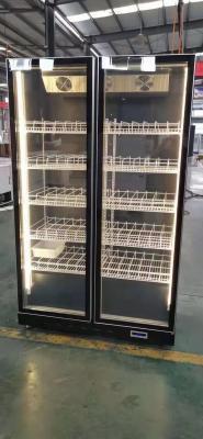 中国 小型棒レストランのワインの縦の表示フリーザーのガラス ドアの表示フリーザー 販売のため
