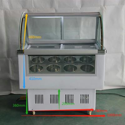 Cina gallone di immersione commerciale 220V 110V del Governo 53 del gelato 200L in vendita