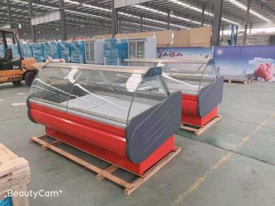 Cina Carne del frigorifero dell'esposizione di Front Flap Glass Door Deli contro in vendita