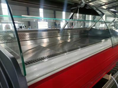 Cina Carne del frigorifero dell'esposizione di Front Flap Glass Door Deli contro in vendita