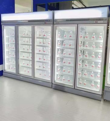 Cina Congelatore di vetro dritto 220V della porta della birra fredda della bevanda 1260L a 240V in vendita