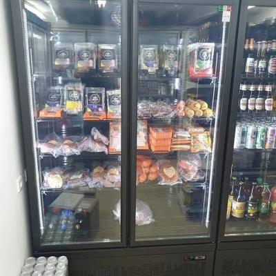 Cina Congelatore di vetro dritto 220V della porta della birra fredda della bevanda 1260L a 240V in vendita