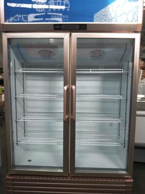Cina Porta dorata di pagina 2 della porta della bevanda del supermercato del congelatore di vetro dell'esposizione in vendita