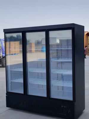 Cina Porte dritte 110V del frigorifero 4 della porta di vetro del supermercato a 240V in vendita