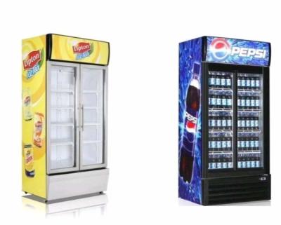 Cina Un raffreddamento diretto refrigerato economico dell'armadietto di esposizione del congelatore di grande capacità in vendita