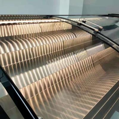 Cina Facilità fatte un passo di refrigerazione di refrigerazione dell'armadietto di esposizione di acciaio inossidabile in vendita