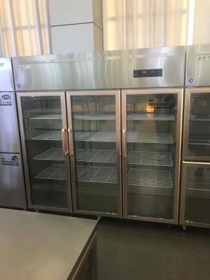 Cina Porta 1.2m del congelatore di frigorifero dell'armadietto di esposizione di grande capacità 3 in vendita
