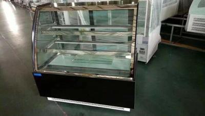Cina Conservazione fresca del dolce raffreddata aria di Front Face Refrigerated Display Cabinet in vendita