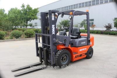 Chine New 2.5t CPCD25 forklift with ISUZU engine à vendre
