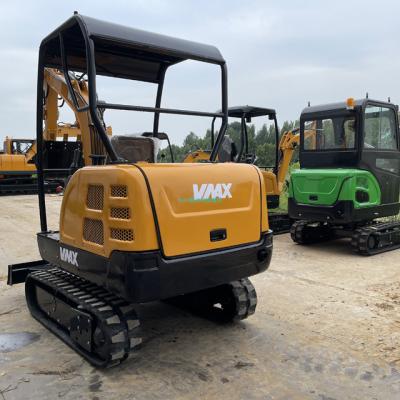 Cina 3700mm Mini Crawler Digger idraulico le piste di gomma da 2,2 tonnellate in vendita