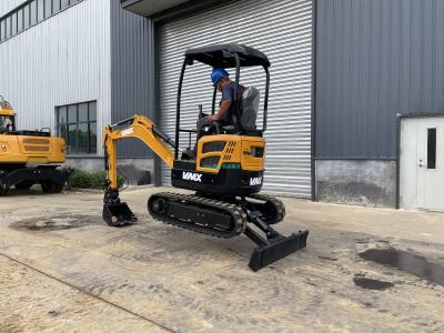 Cina Alta efficienza di Ton Mini Digger Hydraulic Crawler Farm Use del motore 2 di Kubota in vendita