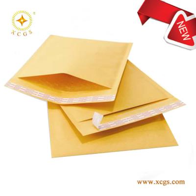China Gold/Yellow/Light Beige/White Brown Kraft Paper Mailers Exporter for sale
