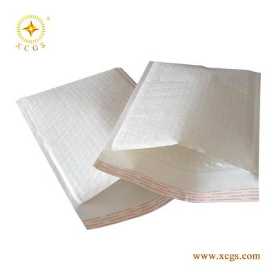 China Gold/Yellow/Light Beige/White Brown Kraft Paper Air Bubble Mailers Fabrication for sale