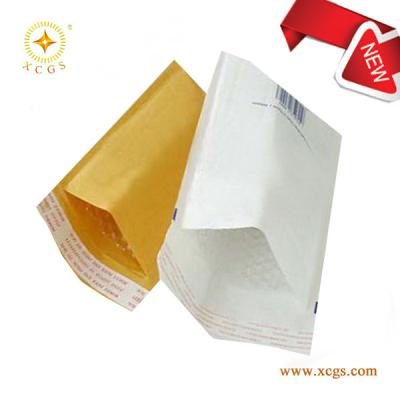 China Gold/Yellow/Light Beige/White Brown Kraft Paper Mailer Bags Factory for sale