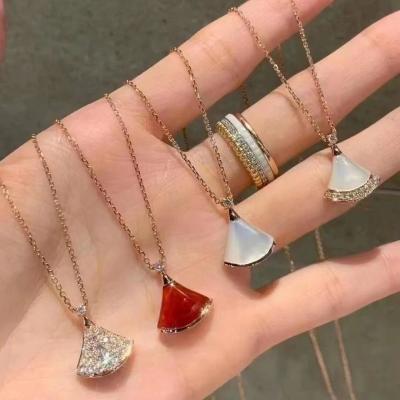 Cina 18k gonne d'oro massello Collare Agata Gioielli Replica Gioielli Collare da sogno delle Divas in vendita