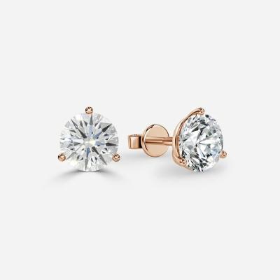 Cina Orecchini di diamanti di laboratorio 2 carati 18K 14K 10K 9K Platino in vendita