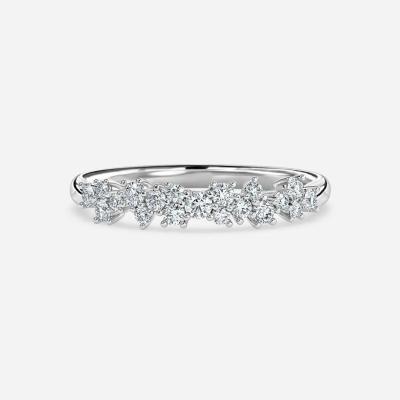 Cina 0Anello di diamante platino di 21 carati in vendita