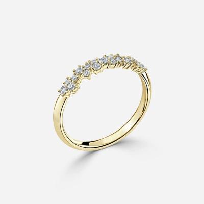 Cina 0Anello di diamante platino di 21 carati in vendita