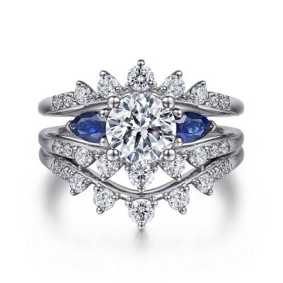 中国 実験室で育てた ダイヤモンドの婚約指輪 1+0.51ctw 5# 6# 7# 8# 9# 販売のため