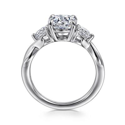 China Lab Diamond Wedding Band VVS Clarity HPHT Round Cut Lab Grown Diamond Ring Anel de casamento de diamantes à venda