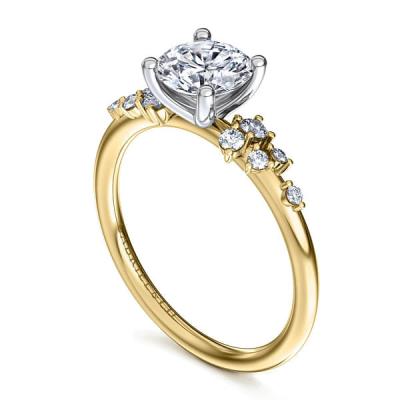 中国 ラブダイヤモンド 結婚指輪 VVS 透明性 HPHT 丸切り ラブ成長ダイヤモンドリング 販売のため
