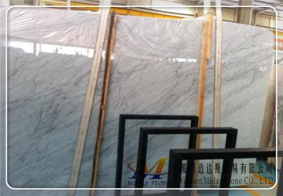 China Bianco Carrara Slabs for sale