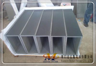 China Honed Finished Hainan Bluestone L Shape Pool Coping for sale