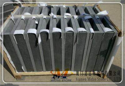 China Honed Finished Bluestone L Shape Pool Coping for sale