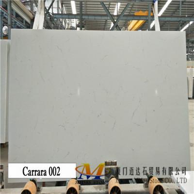 China Carrara Quartz Stone Slabs for sale