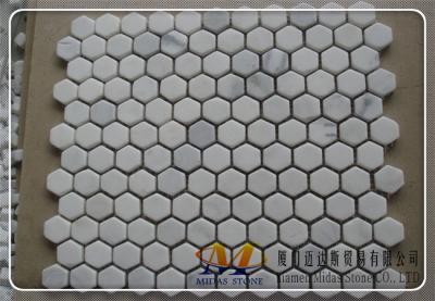 China Polished China Marble Mosaic for sale