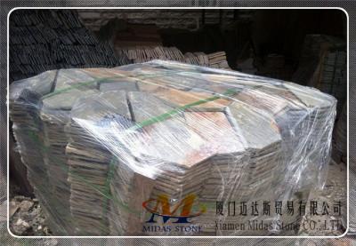 China Multicolor Slate Pavers for sale