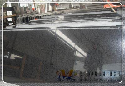 China China G684 Black Granite Slabs for sale