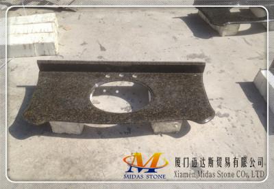 China Brown Granite Kitchen Countertops for sale