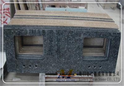 China Blue Pearl Granite Kitchen Countertops for sale