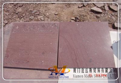 China Red Porphyry Tiles for sale